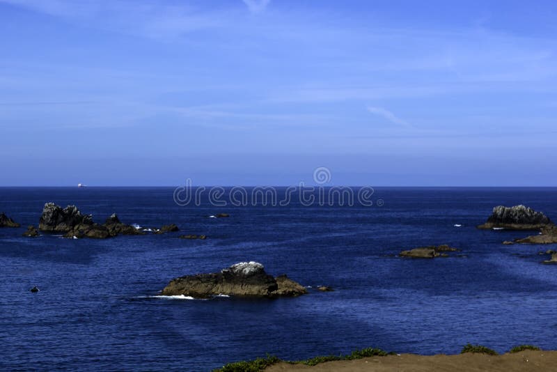 Cornish Ocean - View from the Lizard Point / Cornwall Stock Image ...