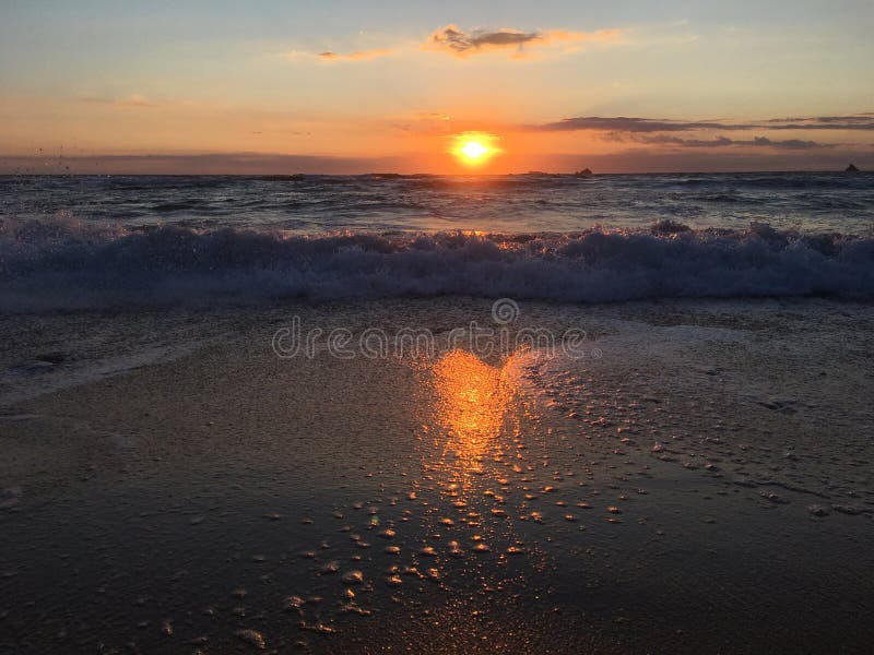 Cornish Sunset stock image. Image of cornwall, chillout - 99393325