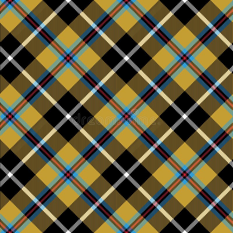 Cornish Tartan Fabric Texture Seamless Pattern Stock Illustrations – 7 ...