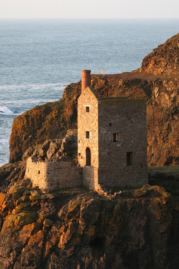 Cornish Tin Mine stock photo. Image of ruin, ruins, granite - 2106070