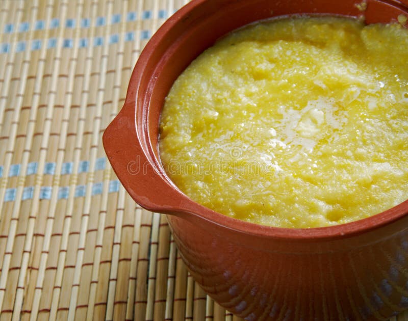 Cornmeal Pap stock image. Image of yellow, porridge, traditional - 63432177