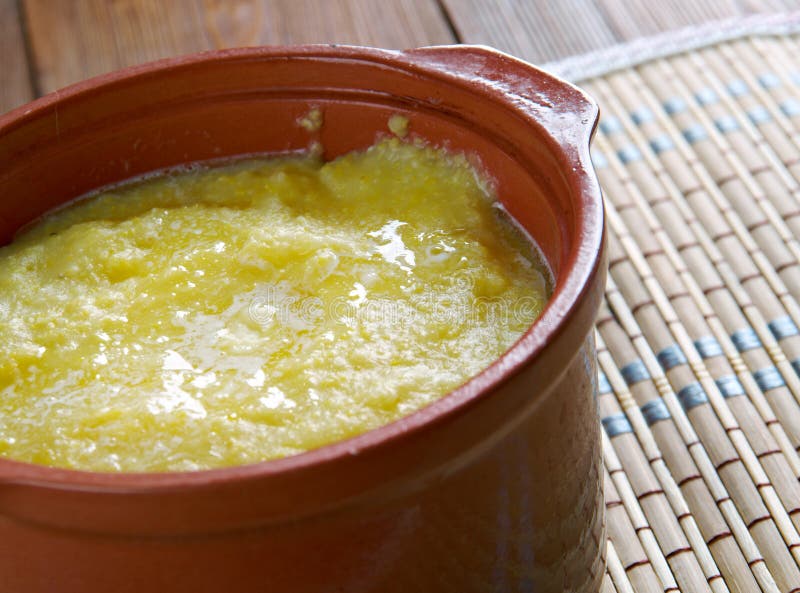 Cornmeal Pap stock image. Image of dish, botswana, mush - 63860351