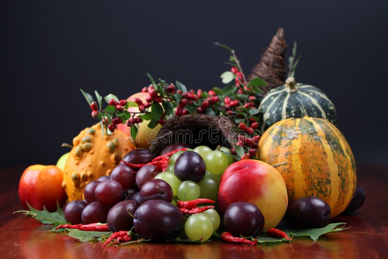Cornucopia border stock photo. Image of overflowing, border - 3405100