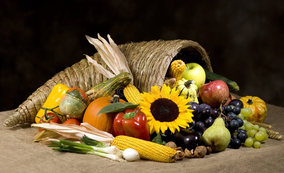 Cornucopia stock image. Image of gourd, pear, apple, food - 3104393