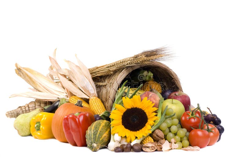 Cornucopia stock image. Image of gourd, nourishment, corn - 3104411