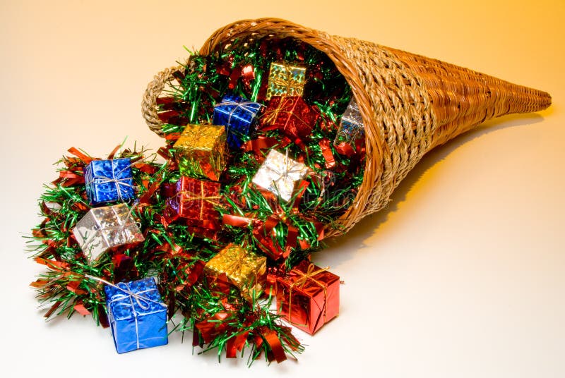 Cornucopia stock image. Image of basket, horn, decoration - 11177867