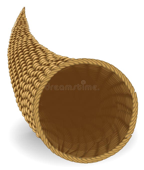 Cornucopia. Capacity Ssel for Keeping Foods, Different Things. the ...