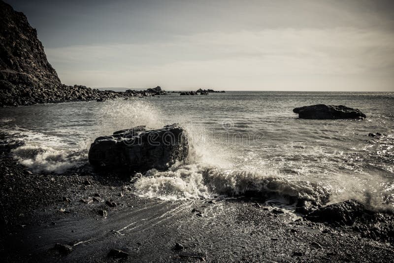 Cornwall Beach Landscape Beautiful Nature Stock Photo - Image of ...