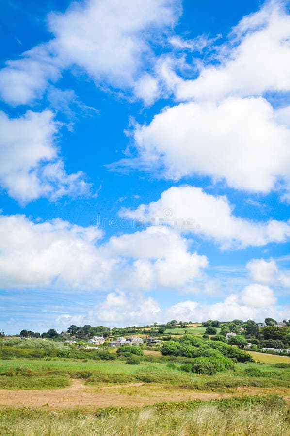 Cornwall in summer stock image. Image of coast, landmarks - 124095495