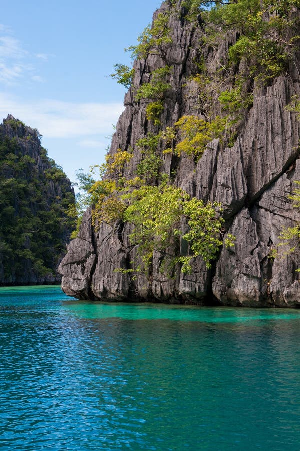 Coron lagoon stock photo. Image of paradise, lake, scenery - 19687386