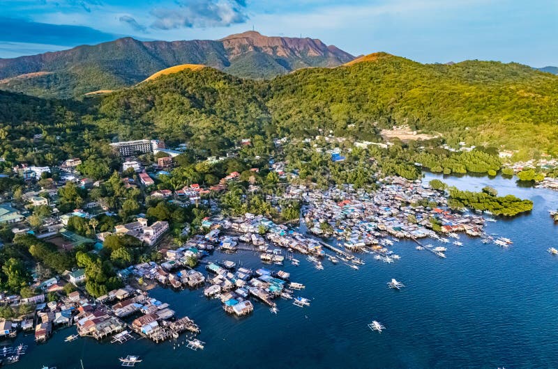 Coron in the Province of Palawan, Philippines Stock Photo - Image of ...