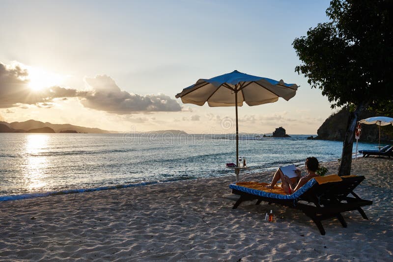 Coron White Sand Beach Palawan Philippines Stock Photo - Image of asia ...