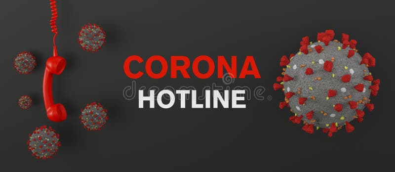Corona Hotline, Red Phone Hotline - Calling for Information about ...