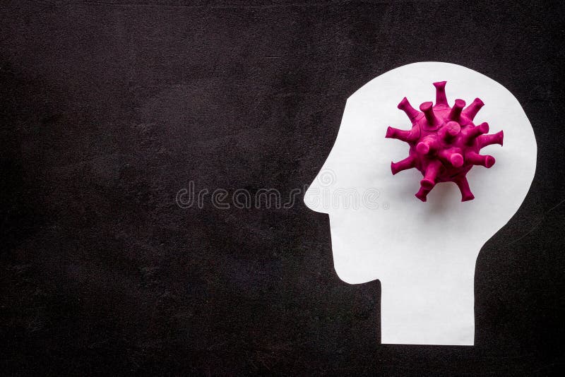 Corona Virus Covid-19 - Diagnostics Concept with Strain Virus Model and ...