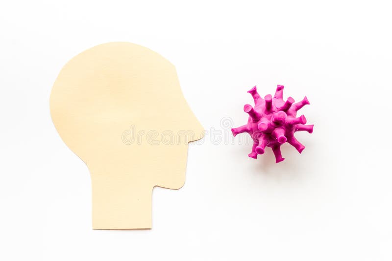 Corona Virus Covid-19 - Diagnostics Concept with Strain Virus Model and ...