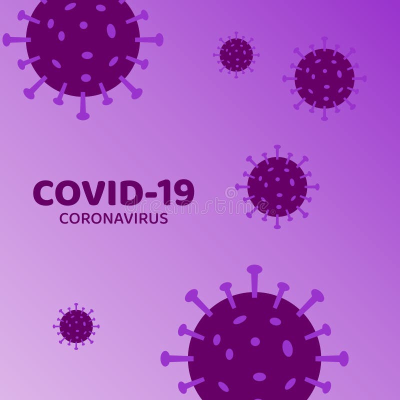 Corona Virus COVID-19 Vector Pattern Stock Vector - Illustration of ...
