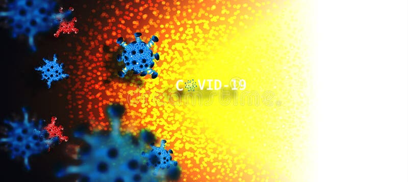 Corona Virus Image Background Stock Illustration - Illustration of ...