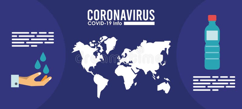 Corona Virus Infographic with Prevention Methods Stock Vector ...