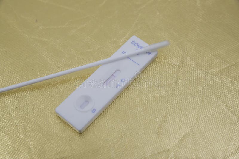 Corona Virus Rapid Antigen Test Kit Stock Photo - Image of coronavirus ...