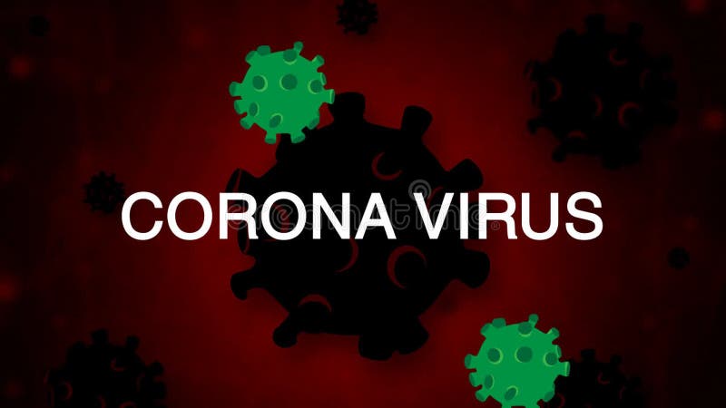 Corona Virus Title Background Introduction Stock Video - Video of layer ...