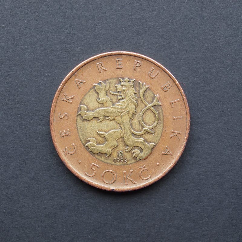 Coronas checas de monedas foto de archivo. Imagen de sindicato - 39849338