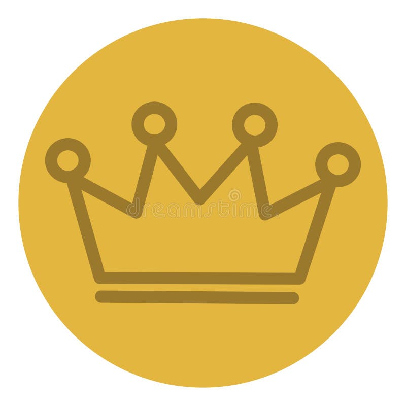 Coronation Crown, Icon Icon Stock Vector - Illustration of kingdom ...
