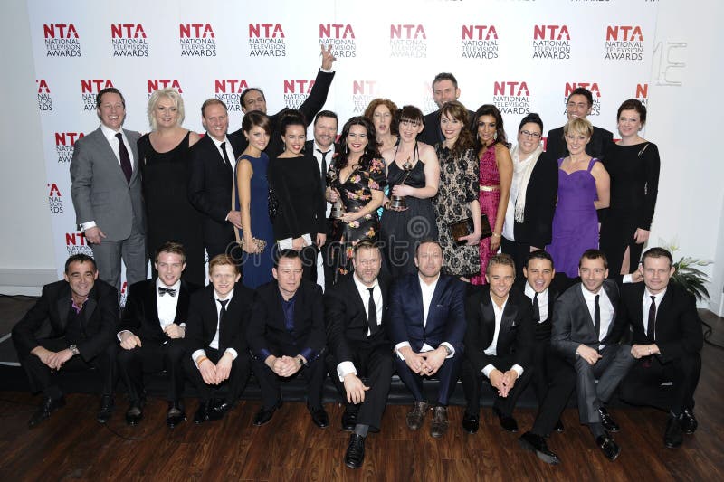 Coronation Street Cast editorial photography. Image of held - 23085337