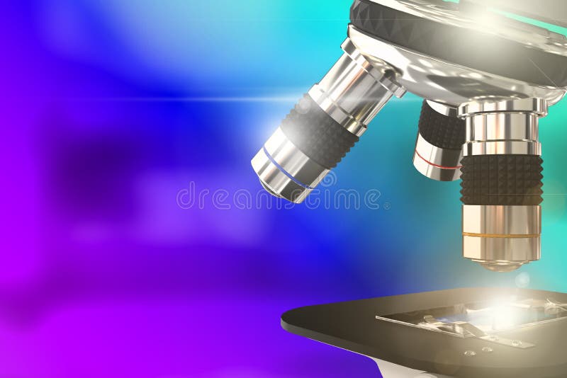 Coronavirus Analyzing Concept, Object 3D Illustration - Laboratory ...