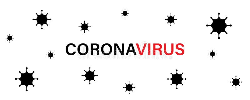 Coronavirus with Biohazard. Vector Illustration. Coronavirus Outbreak ...