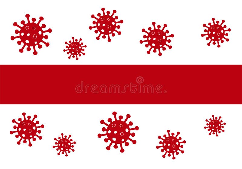 Coronavirus Blank Poster. Novel Coronavirusn Covid 19 NCoV - Vector ...