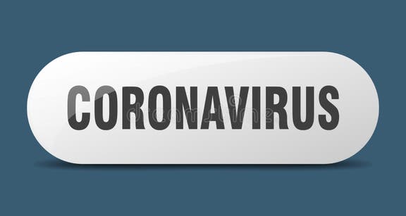 Coronavirus Button. Coronavirus Sign. Key. Push Button Stock Vector ...