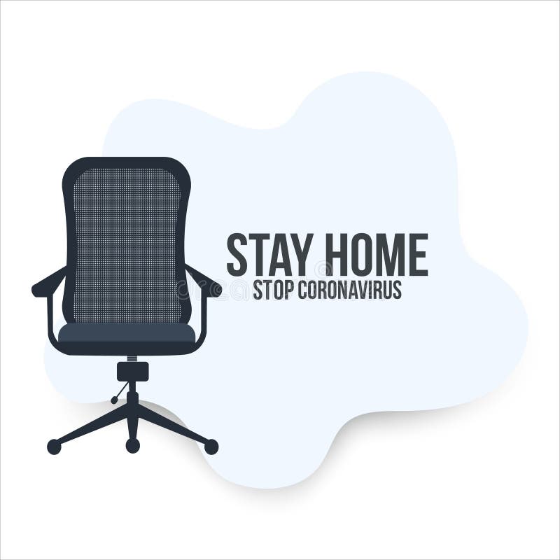 Coronavirus Concept. Stay at Home during the Coronavirus Epidemic. Work ...