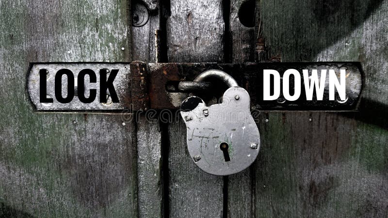 Coronavirus Covid-19 Lockdown Stay at Home Header Stock Photo - Image ...