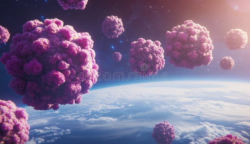 Coronavirus COVID-19 S Second Wave is Visualized in a 3D Illustration ...