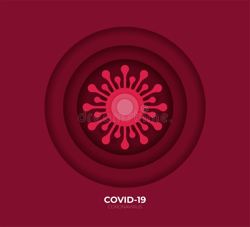 Coronavirus COVID-19 Virus. Flat Design Graphic, Vector Stock Vector ...