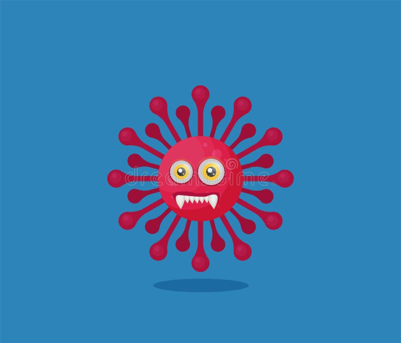 Coronavirus COVID-19 Virus. Flat Design Graphic, Vector Stock Vector ...