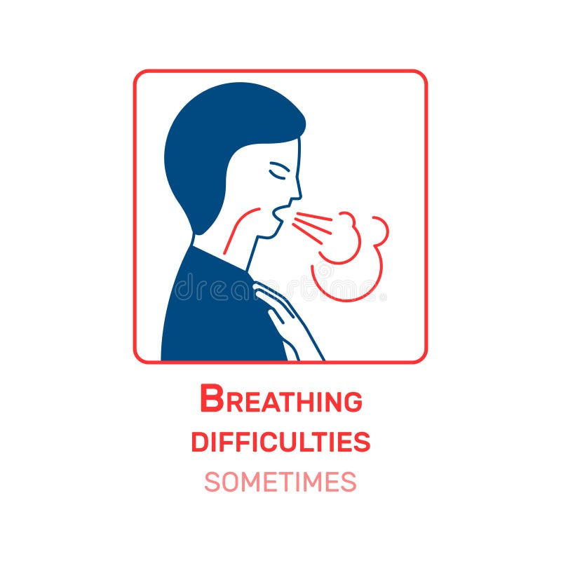 Breathing Difficulty Icon Stock Illustrations – 212 Breathing Difficulty Icon Stock ...