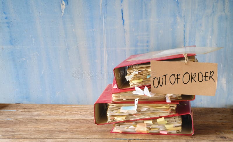 Coronavirus Government Business, Administration Lockdown,, Pile of ...