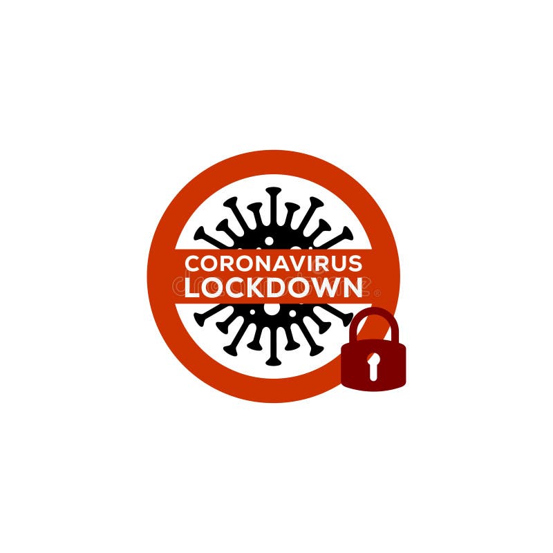Coronavirus Lockdown Symbol. Coronavirus Pandemic Puts Countries on ...