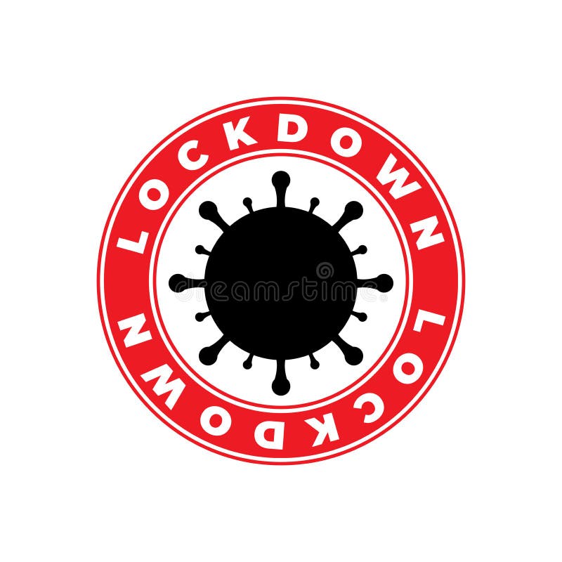 Coronavirus Lockdown Symbol. Coronavirus Pandemic Puts Countries on ...
