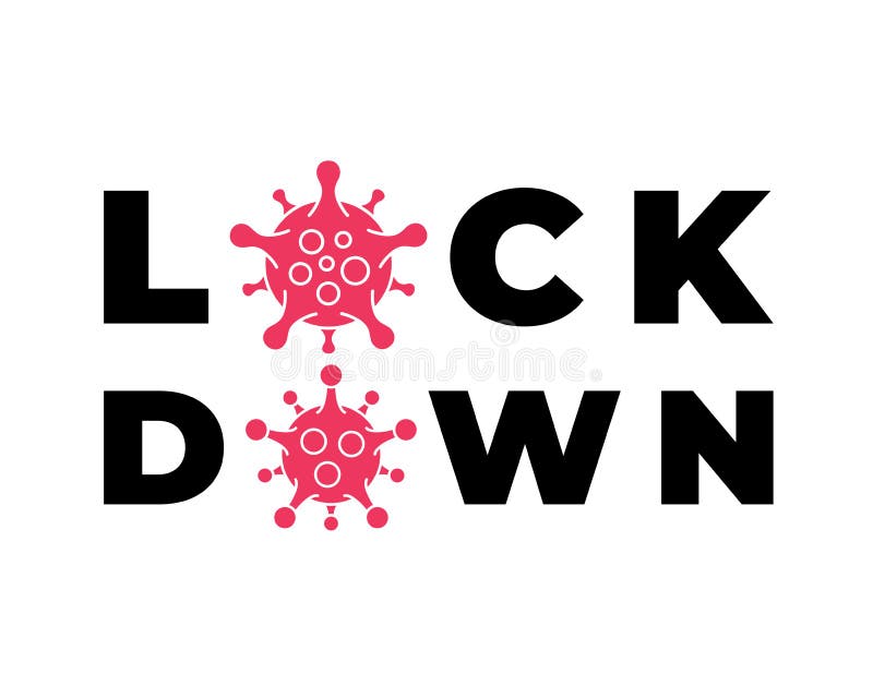 Coronavirus Lockdown Symbol. Coronavirus Pandemic Puts Countries on ...