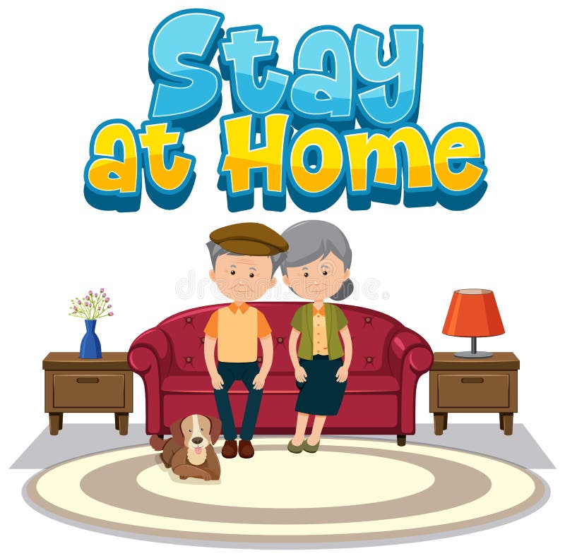 Cartoon Stay Home Stock Illustrations – 3,944 Cartoon Stay Home Stock ...