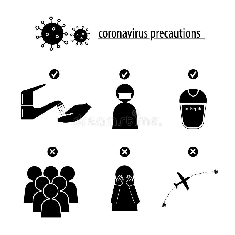 Hygiene Precautions Stock Illustrations – 430 Hygiene Precautions Stock ...