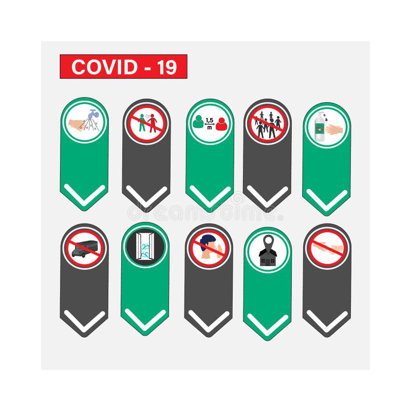 Preventive Signs Stock Illustrations – 408 Preventive Signs Stock ...