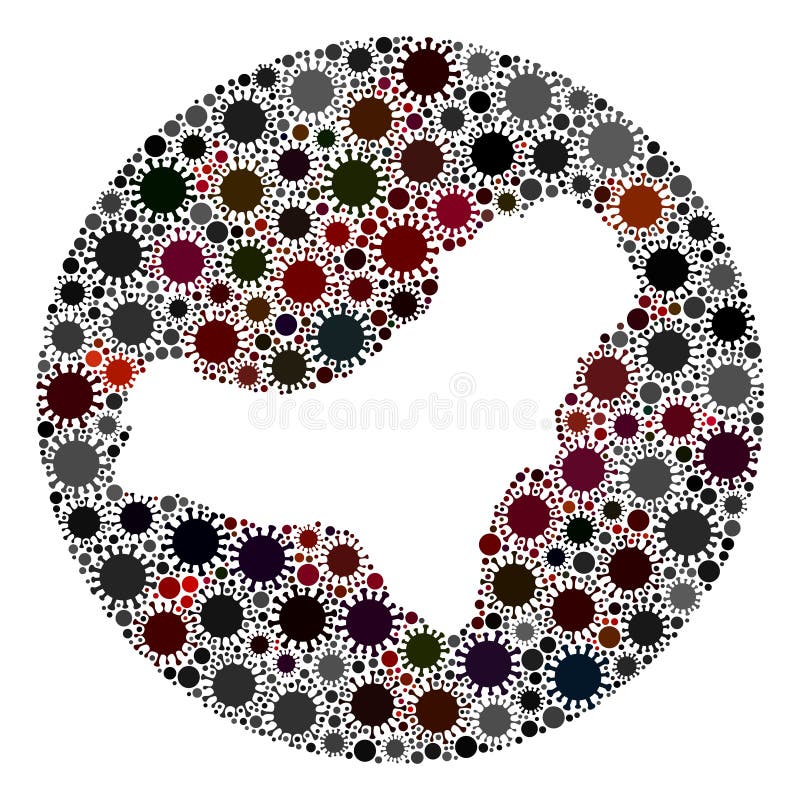 Coronavirus Stencils Round El Hierro Mapa De La Isla Mosaico ... Coronavirus Stencils Round El Hierro Mapa De La Isla Mosaico ...