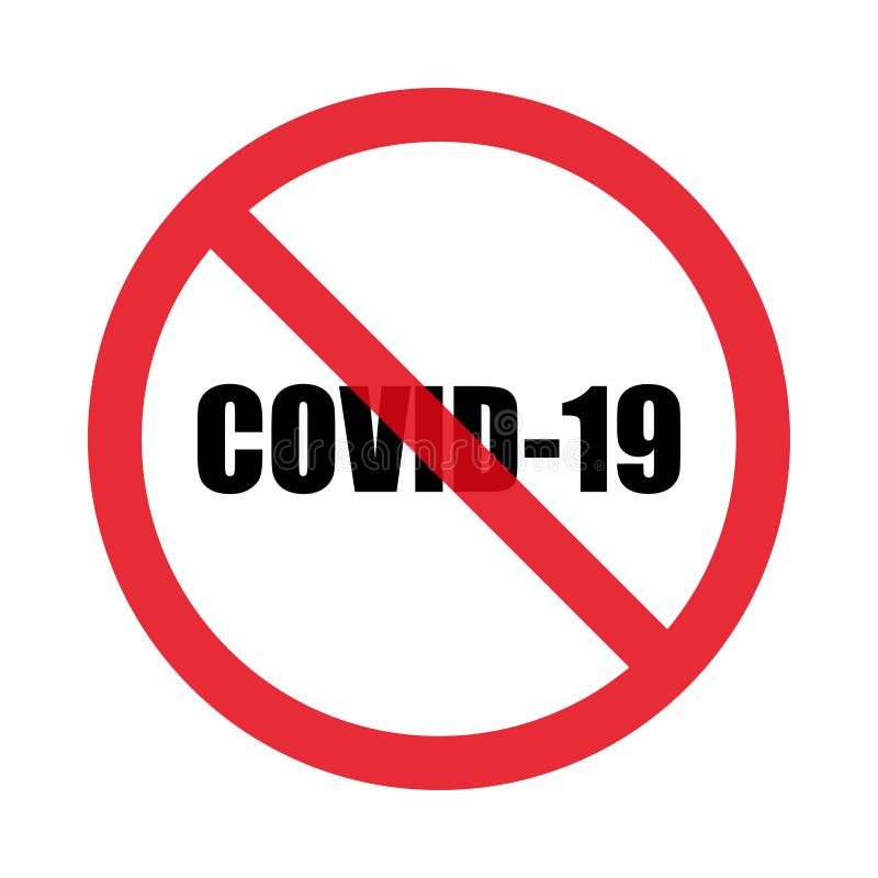 Stop Sign. Red Prohibitive Sign with Human Hand in the Shape of an ...