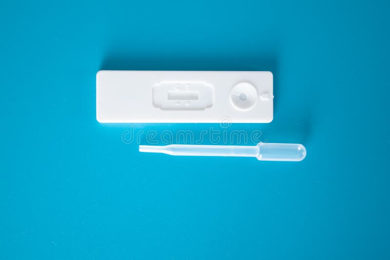 Coronavirus Test Diagnostics of Antibodies by Blood Stock Image - Image ...