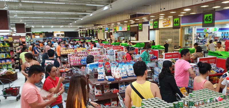 Coronavirus Triggers Panic Buying in Philippines Editorial Stock Image ...