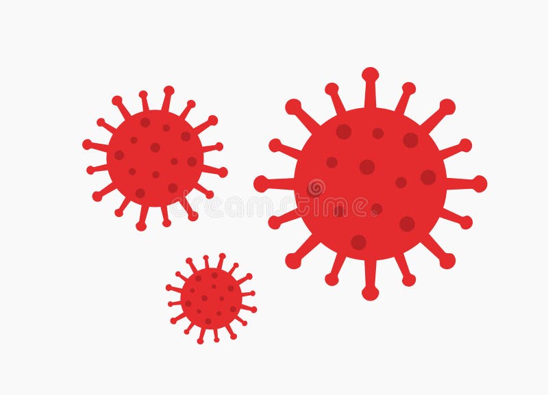 Coronavirus Virus SARS-CoV-2 Model Symbol Shape Stock Vector ...