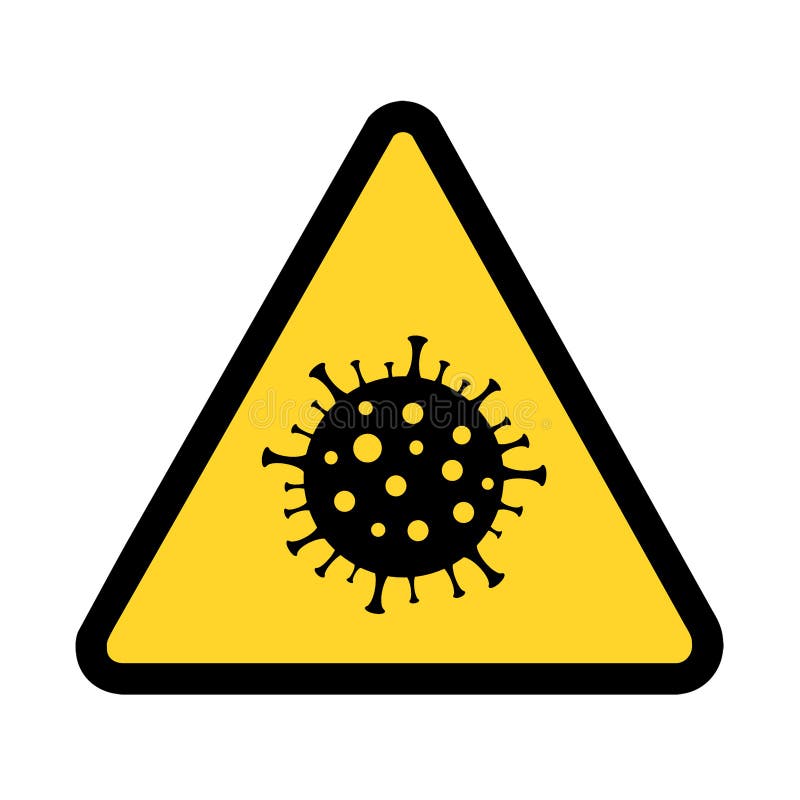 Coronavirus Warning Sign. Pandemic Outbreak Medical Concept Stock ...
